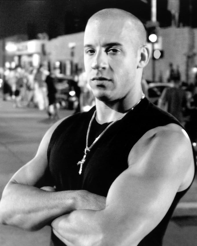 Vin Diesel Handsome Fast And The Furious 24x36 Classic Hollywood Poster ...
