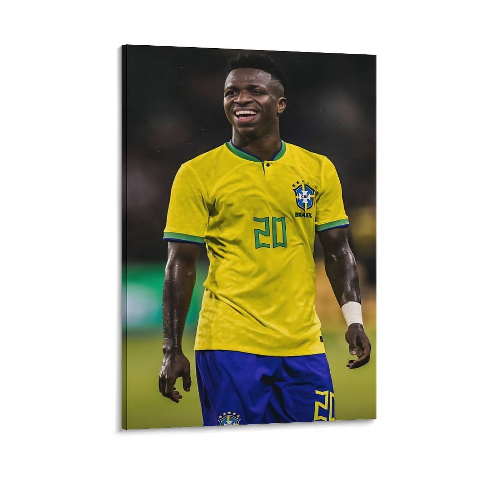 Vinícius Júnior Art Football Poster Picture Print Canvas Poster Wall ...