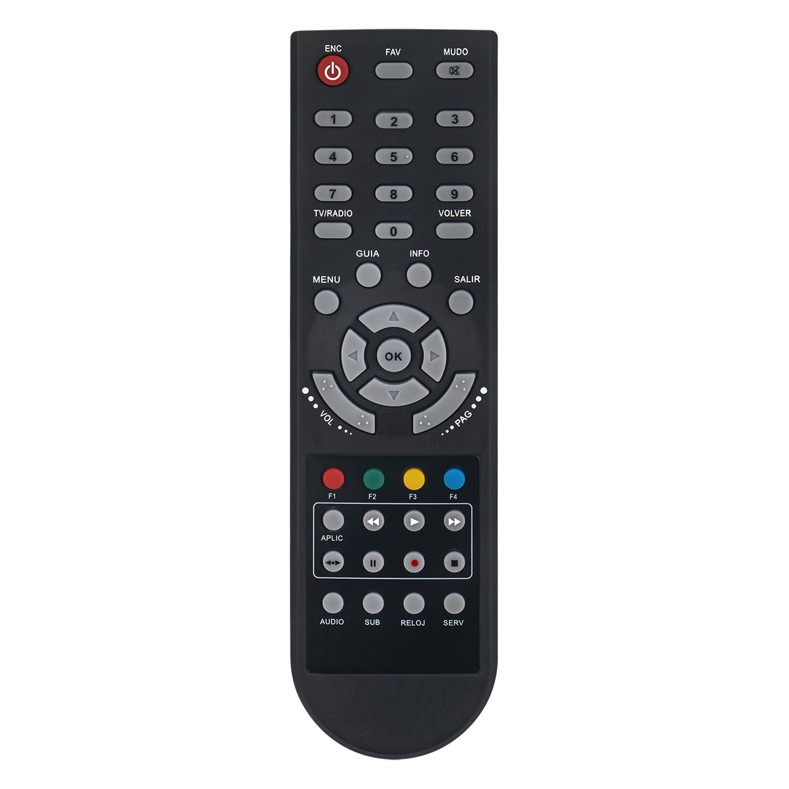 Vinabty KHDT875-CE Replacement Remote Control Compatible with KONKA Box ...