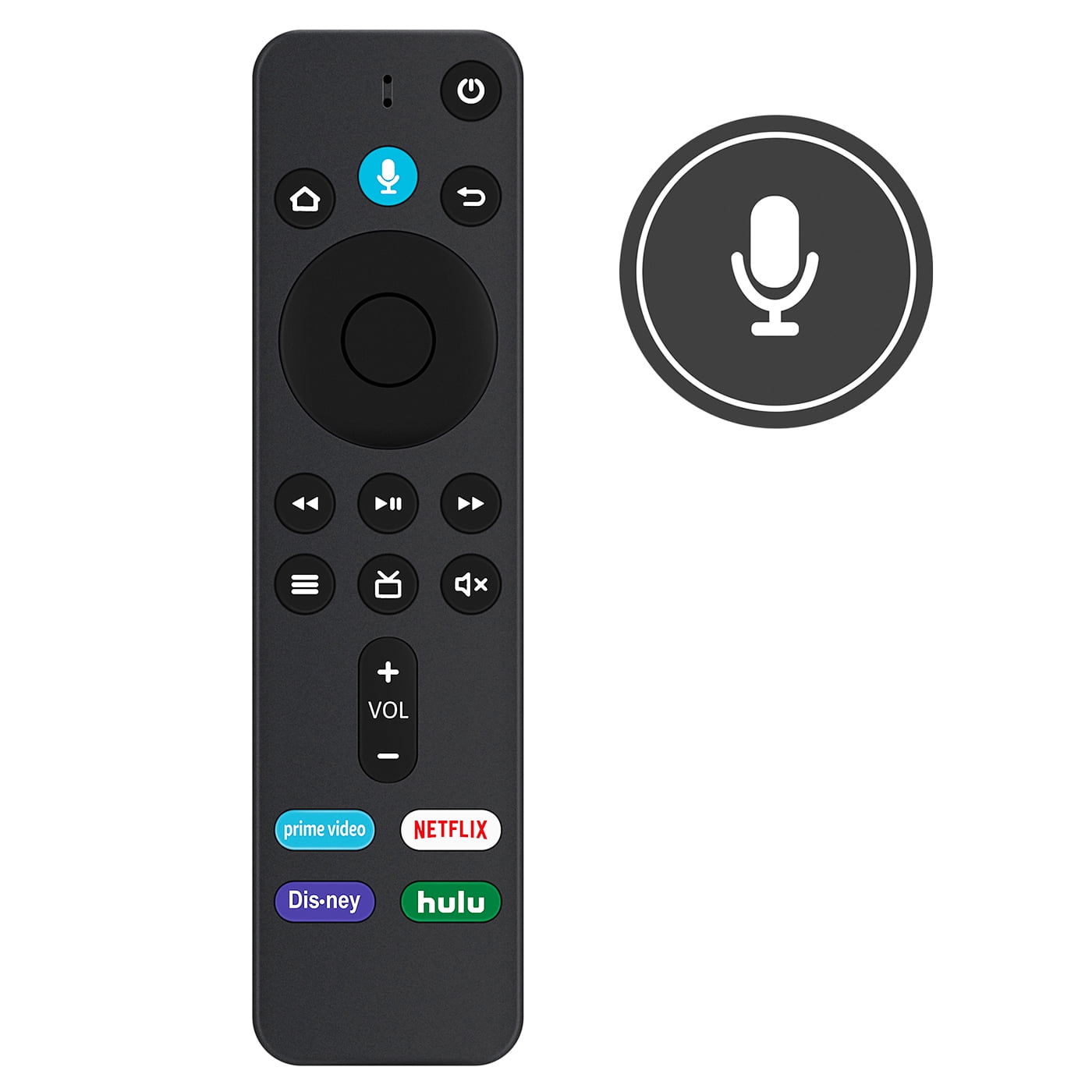 Vinabty L5B83G voice Replaced Remote Control Fit for 2nd 3rd Gen TV ...