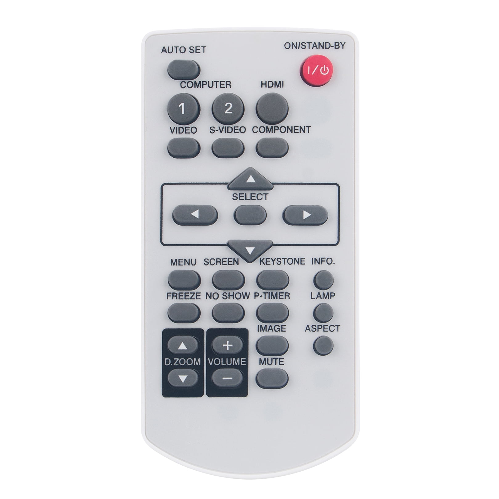 Vinabty MXBE Replaced Remote Control Fit for Promethean Multimedia Projector PRM-30 PRM-30A ...
