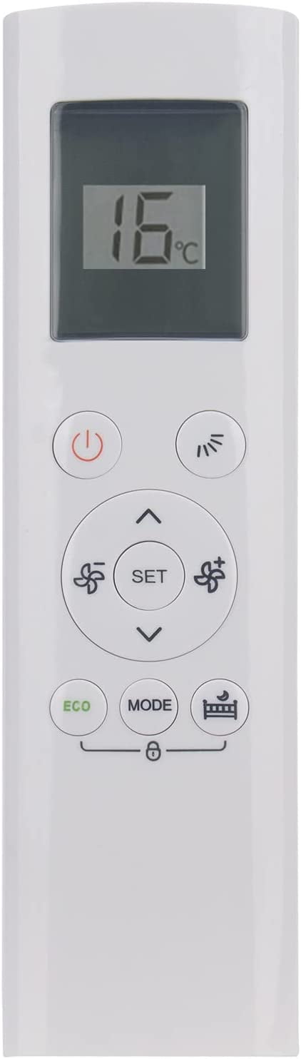 Vinabty Replaced Remote Control RG58B/BGE Fit For Midea Air Conditioner ...
