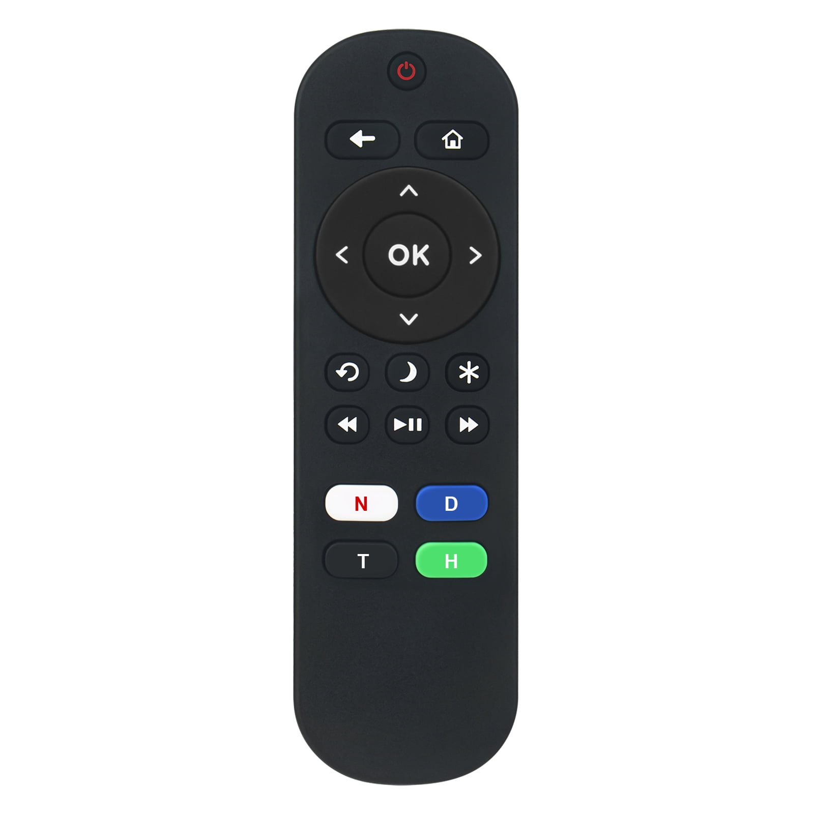 Vinabty Replacement Remote Control fit for Hisense Roku TV 65H9F 58R6E ...