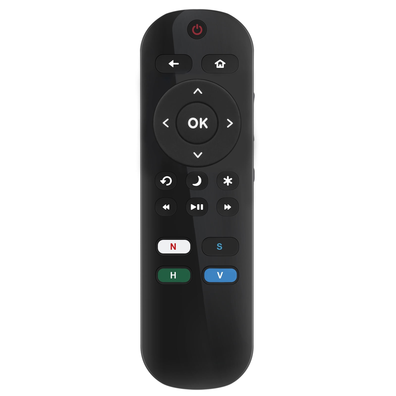 Vinabty Replacement Remote Control fit for Hisense Roku TV 65R8F ...