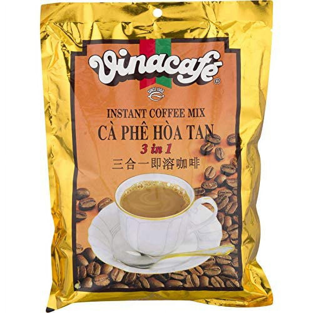 Vinacafe Coffee Mix (Cha Phe Hoa Tan) 3 in 1-14oz (Pack of 3) - Walmart.com