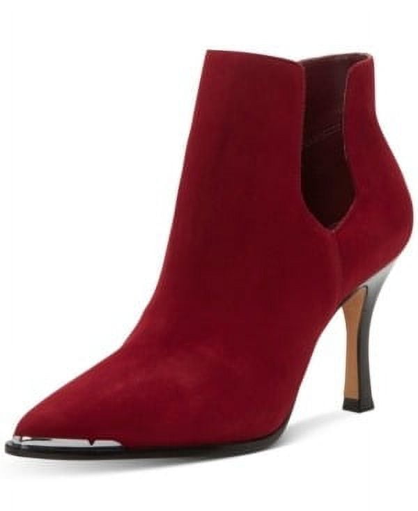 Vince Camuto Frendin Fired Brick Pull On Pointed Toe Stiletto Western ...