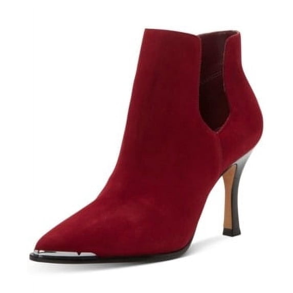Vince Camuto Frendin Fired Brick Pull On Pointed Toe Stiletto Western ...