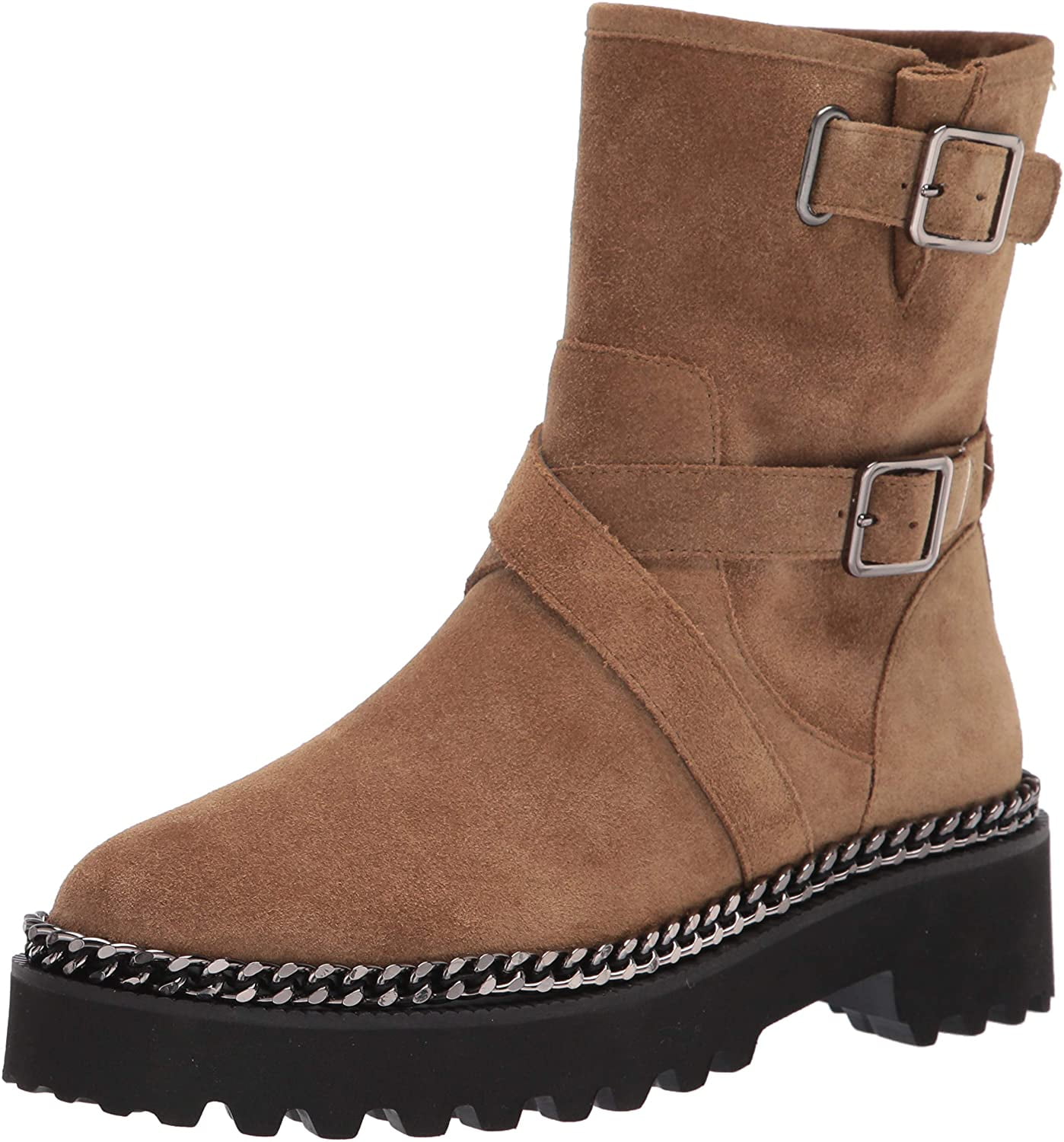 Vince Camuto Messtia Dogwood Motorcycle Crisscross Strap Curb Chain ...