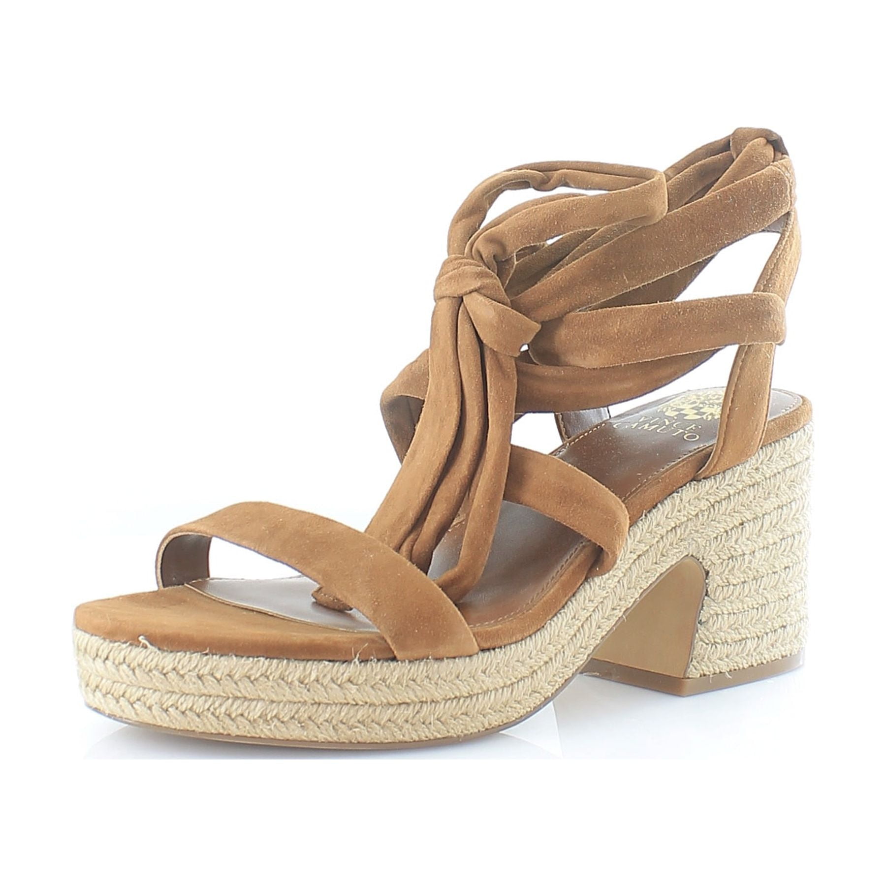 Vince Camuto Roreka Women's Sandals & Flip Flops Cinnamon Bark Size 8.5 ...