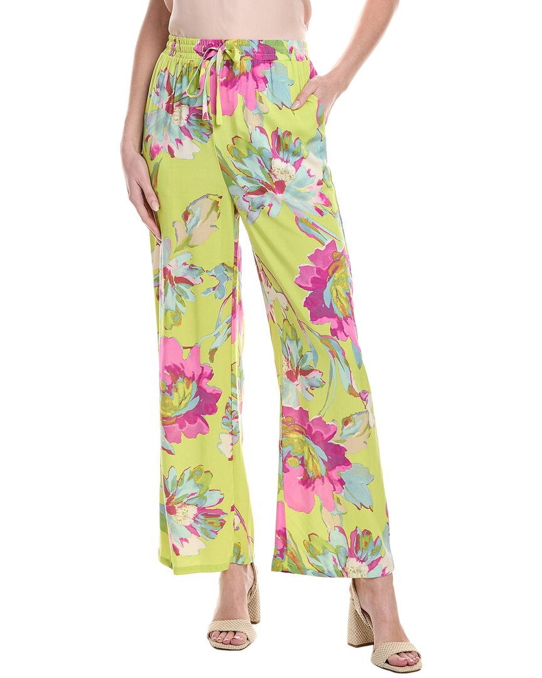 Vince Camuto womens Drawstring Wide Leg Pant, s, Green - Walmart.com