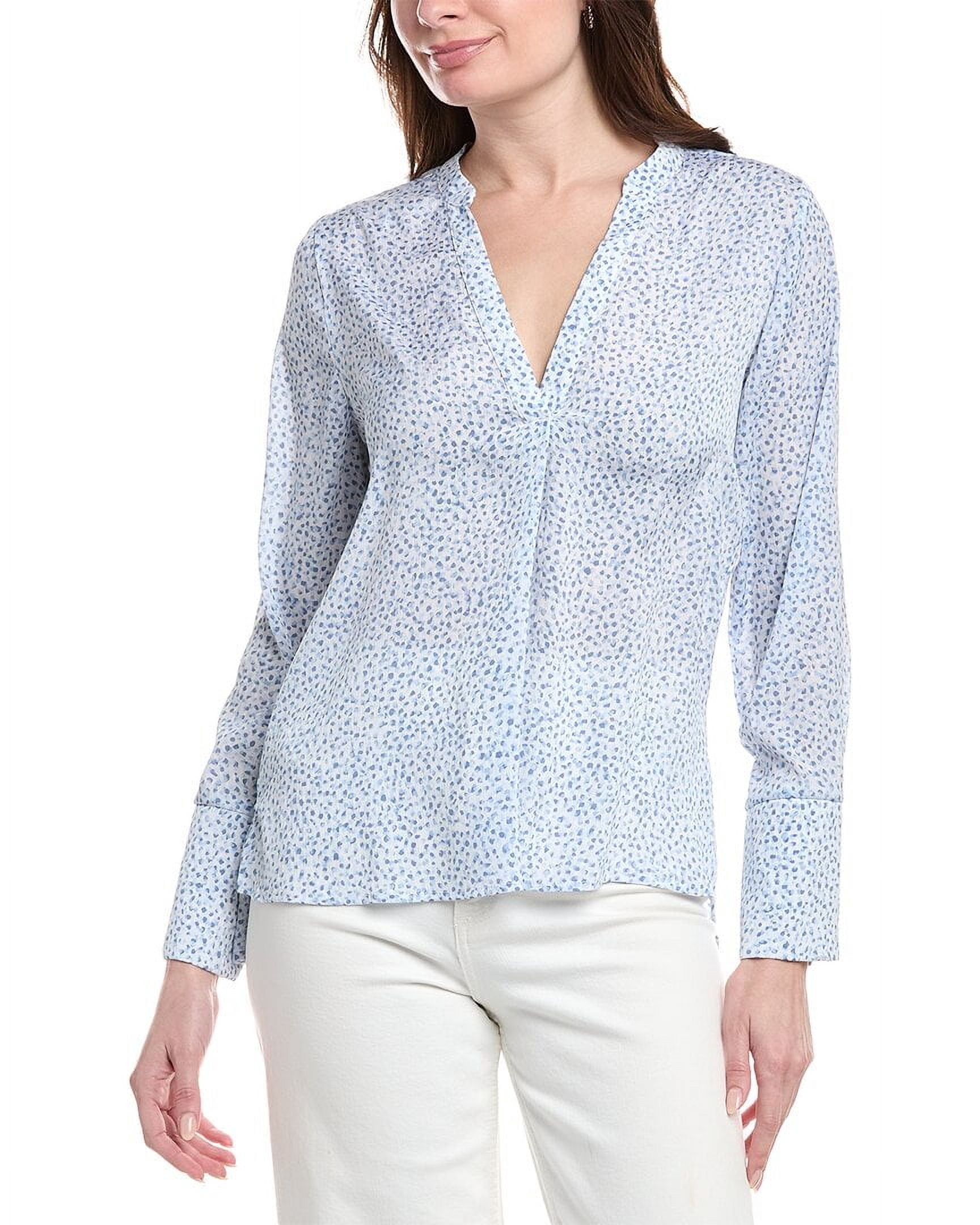 Vince Camuto womens High-Low Blouse, s, Blue - Walmart.com