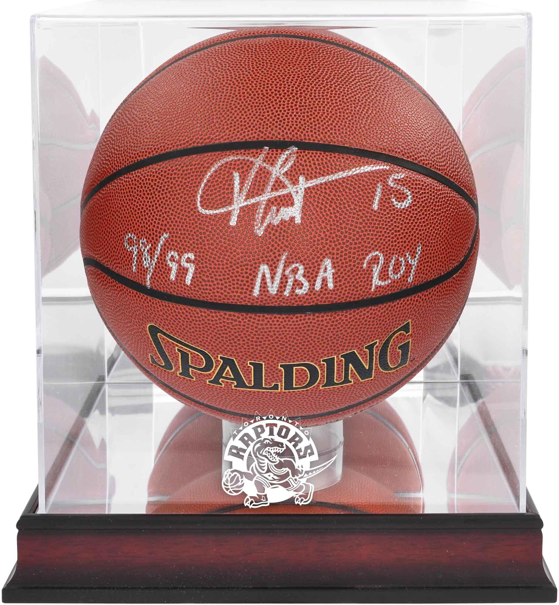 Vince Carter Toronto Raptors Autographed Spalding Official Game ...