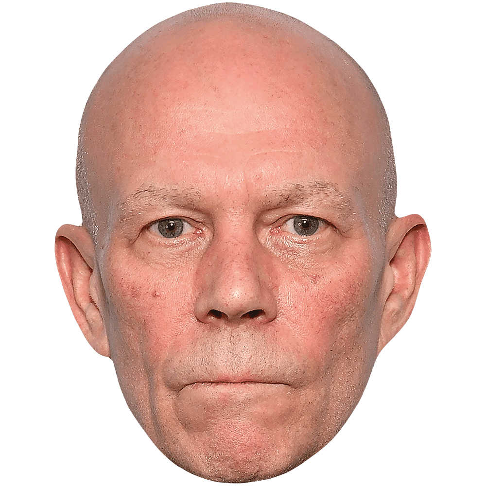 Vince Clarke (Stubble) Celebrity Mask, Flat Card Face, Fancy Dress Mask ...