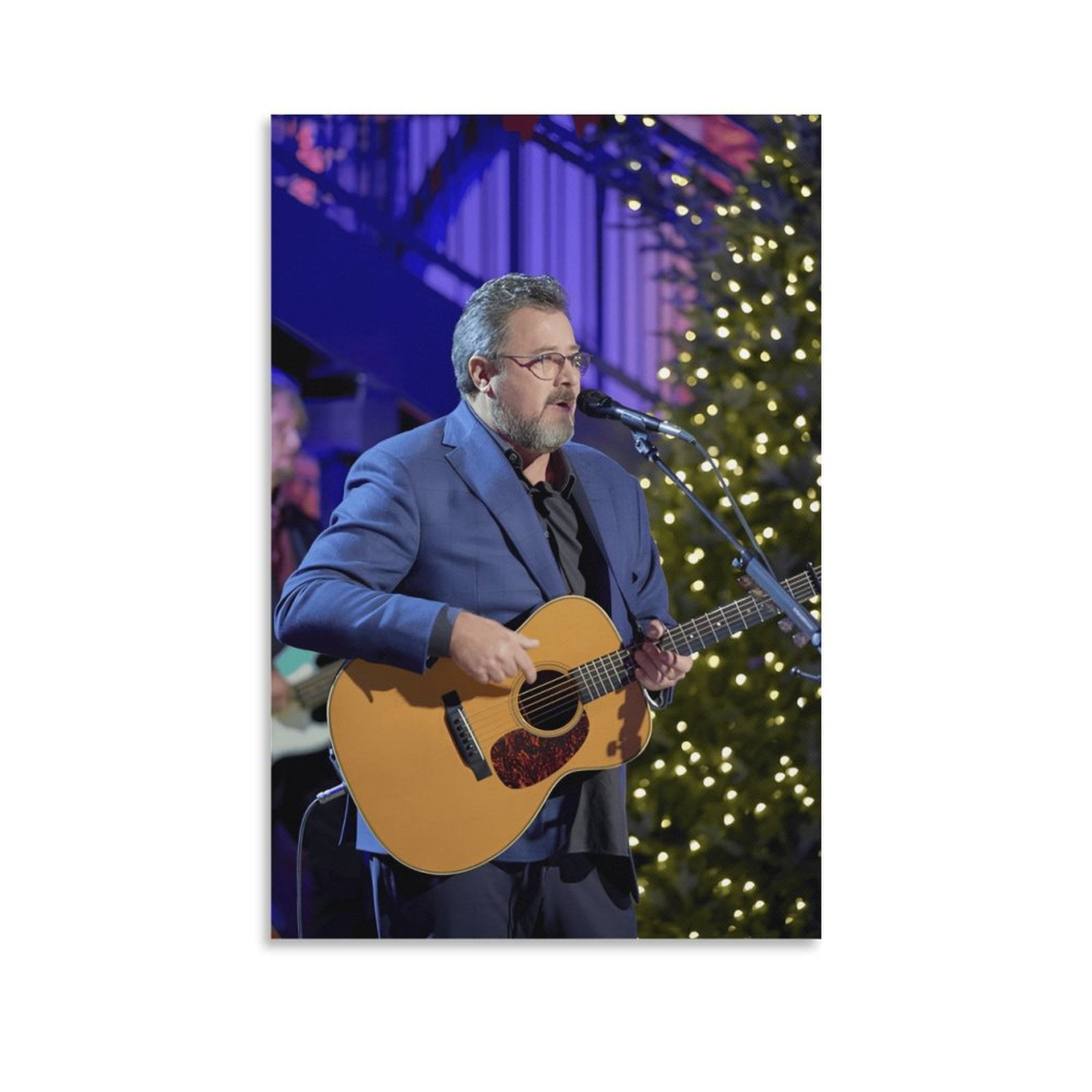 Vince Gill Country Singer Retro Art Poster Canvas Wall Art Poster ...