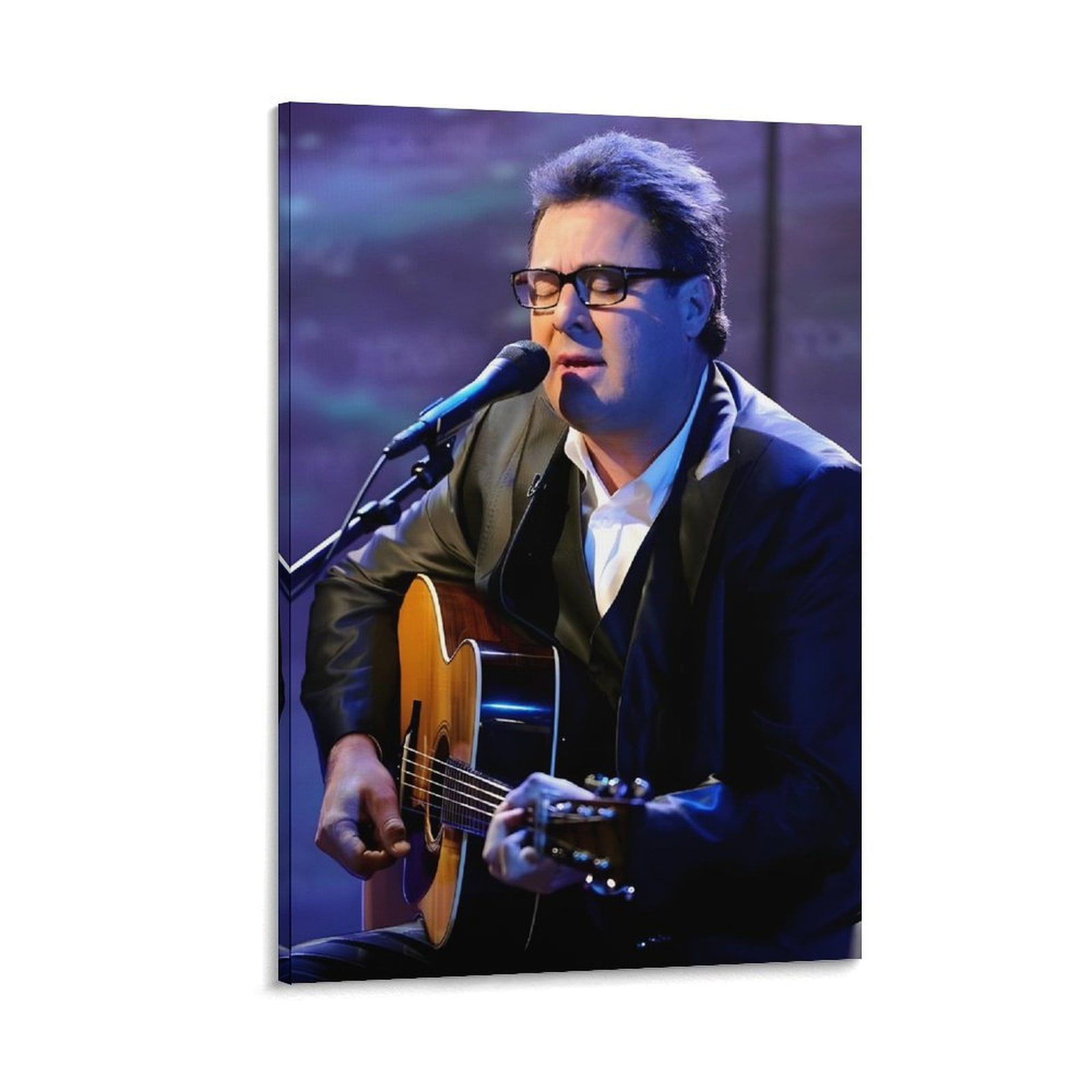 Vince Gill Retro Celebrity Singer Poster Room Aesthetic Poster Print ...