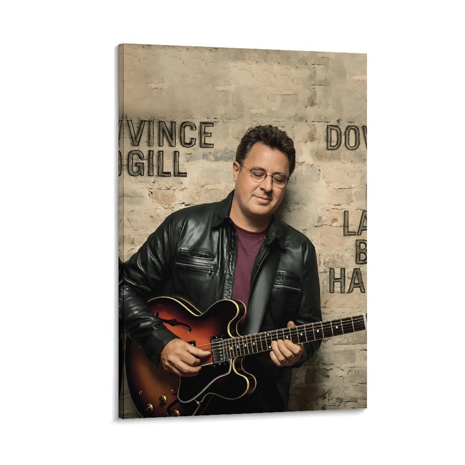 Vince Gill Retro Country Singer Art Poster Picture Print Wall Art ...