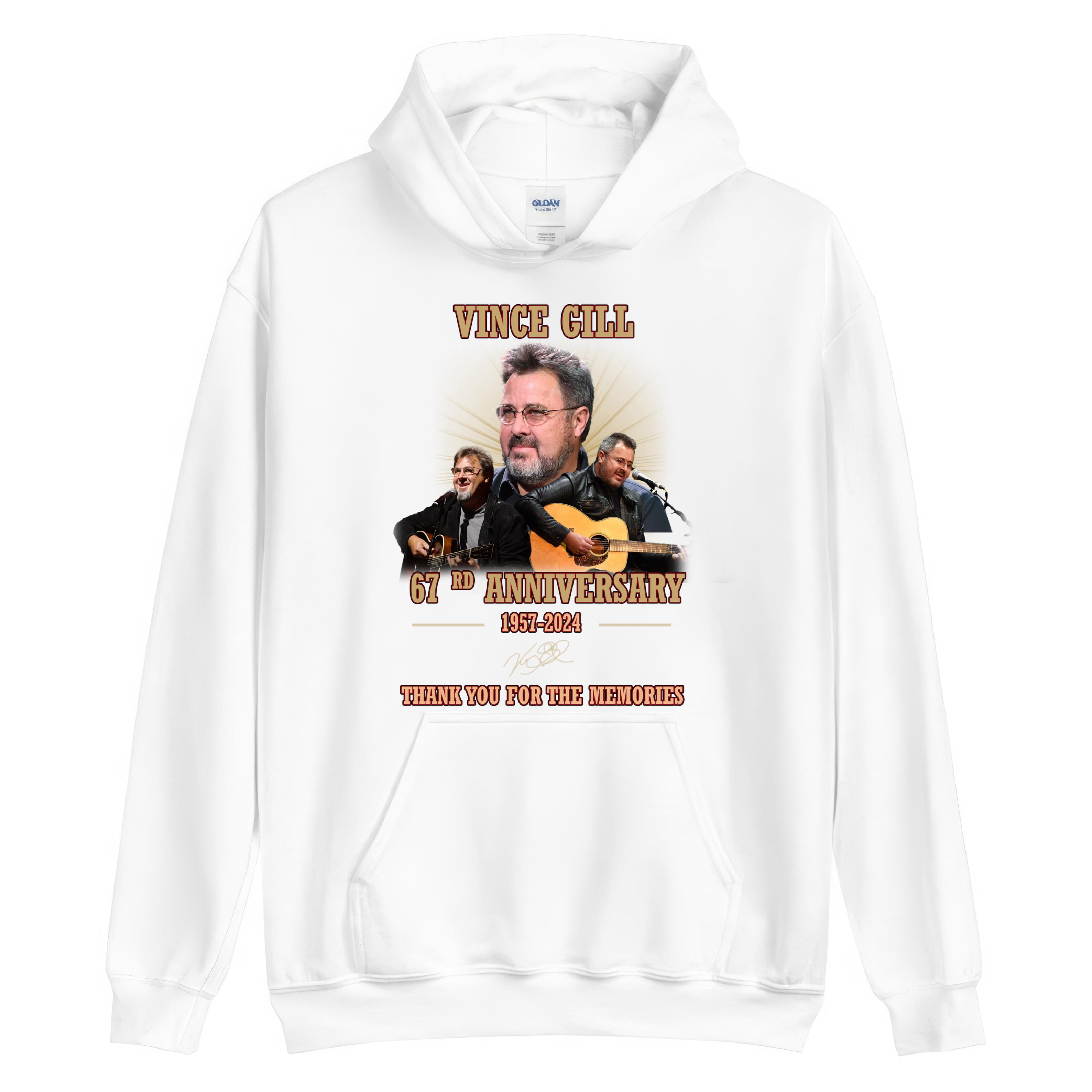Vince Gill Shirt Vince Gill 67rd Anniversary 1957 2024 Thank You For ...