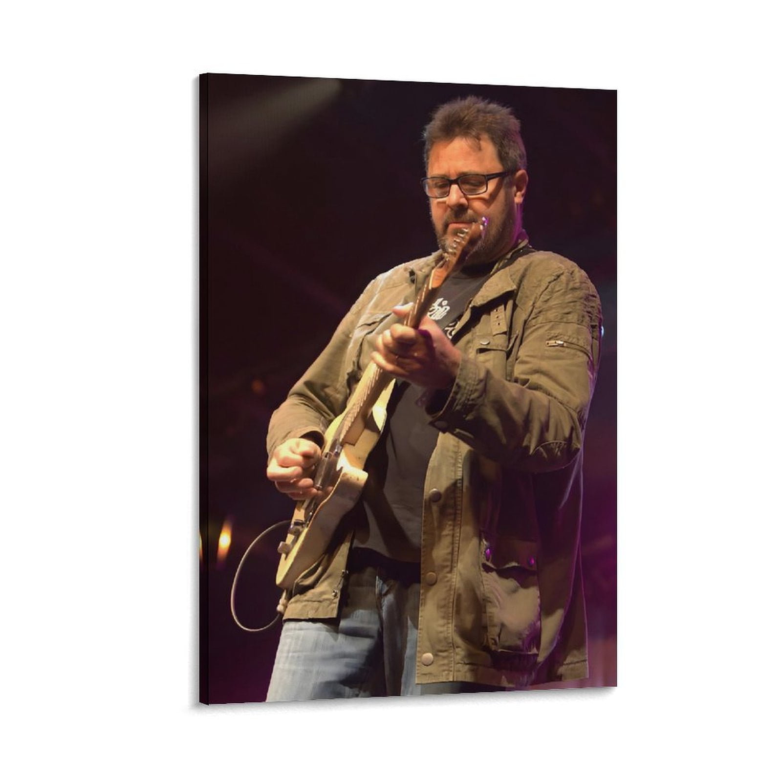 Vince Gill Singer Celebrity Retro Poster Poster Cool Artworks Painting ...