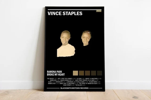 Vince Staples Poster Vince Staples Album Cover Vince Staples Album Wall ...