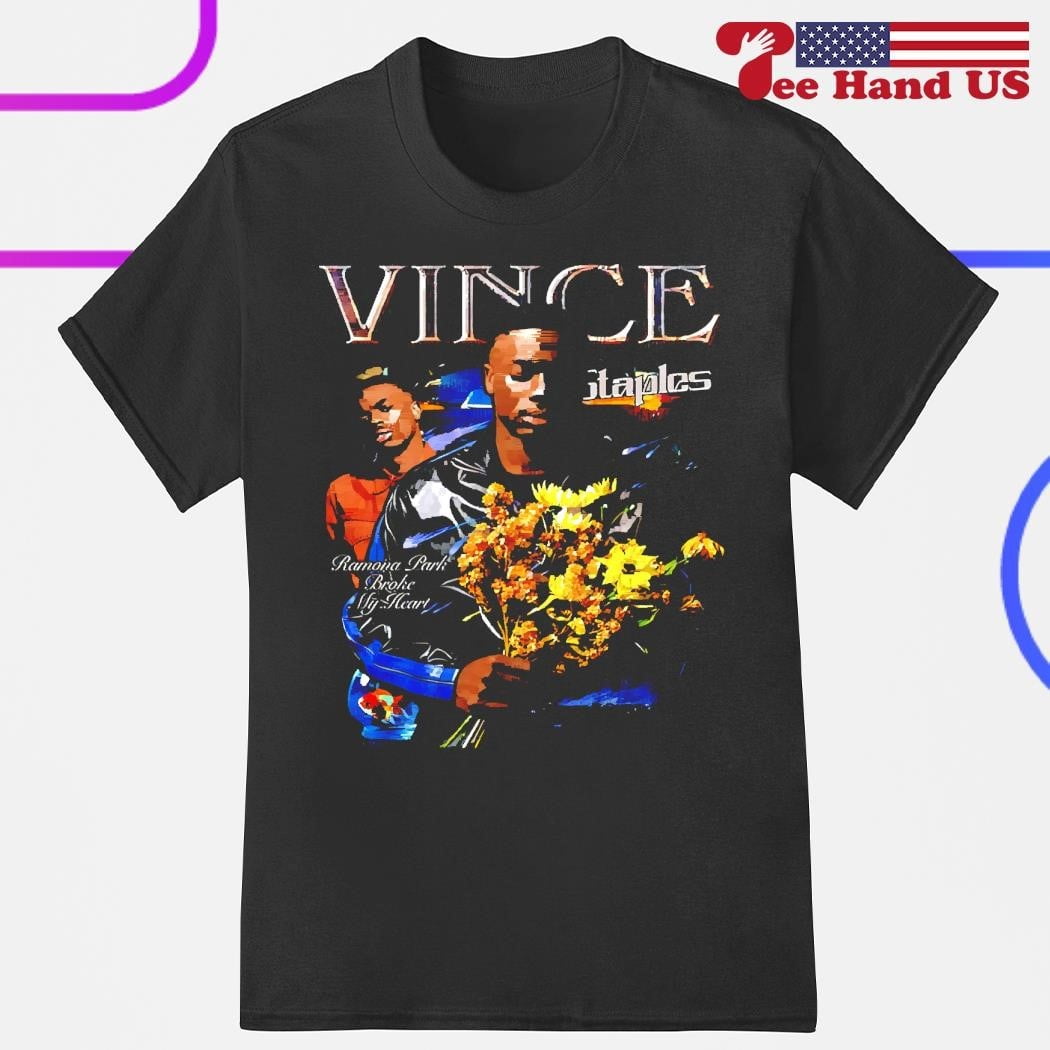 Vince-staples-rapper-star-poster-graphic-shirt - Walmart.com