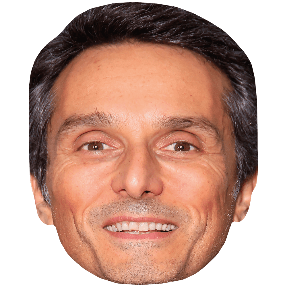 Vincent Elbaz (Smile) Celebrity Mask, Flat Card Face, Fancy Dress Mask ...