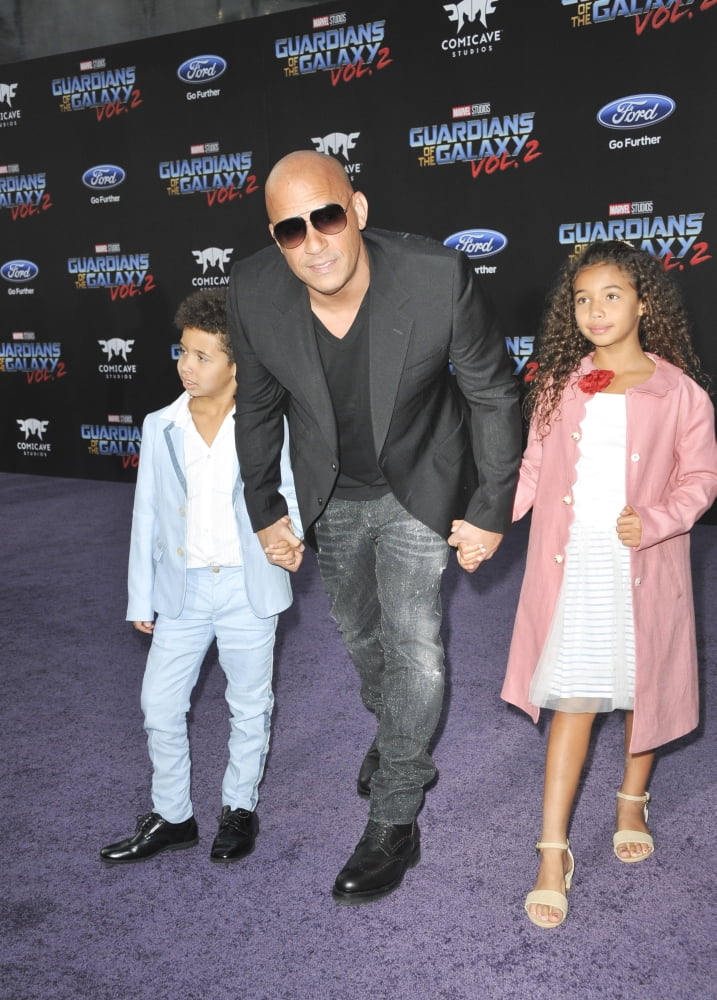 Vincent Sinclair, Vin Diesel, Hania Riley Sinclair At Arrivals For ...
