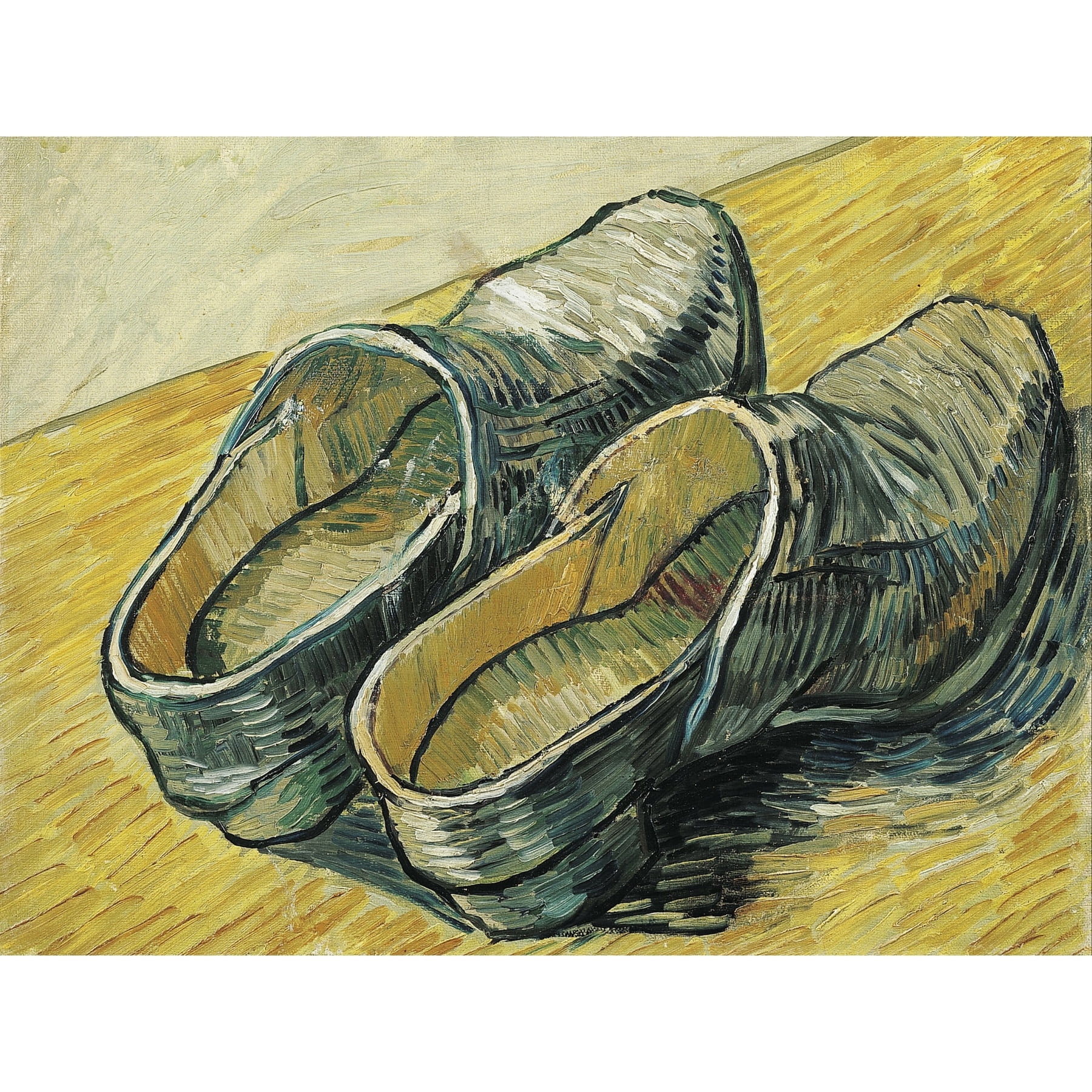 Vincent Van Gogh A Pair Of Leather Clogs Extra Large Art Print Wall ...