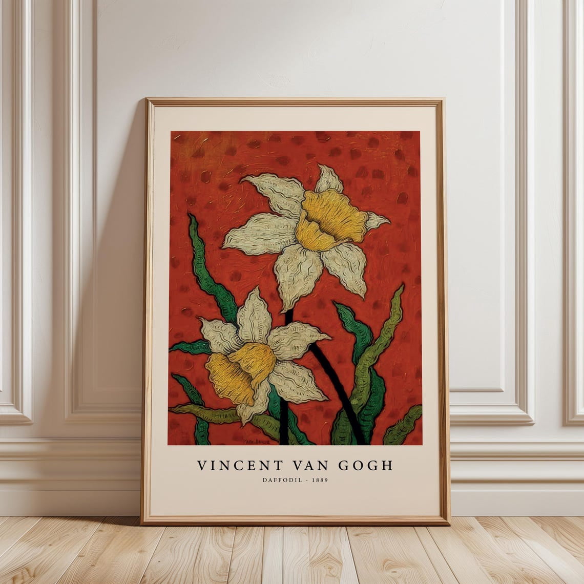 Vincent Van Gogh Daffodil 1889 Post Impressionist Floral Museum ...
