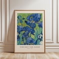 Vincent Van Gogh Irises 1889 Post Impressionist Floral Museum Artwork ...