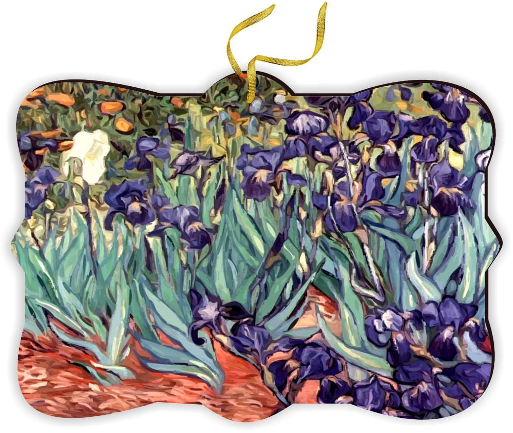 Vincent Van Gogh - Irises - for Car Interior Rear View Mirror Hanger ...