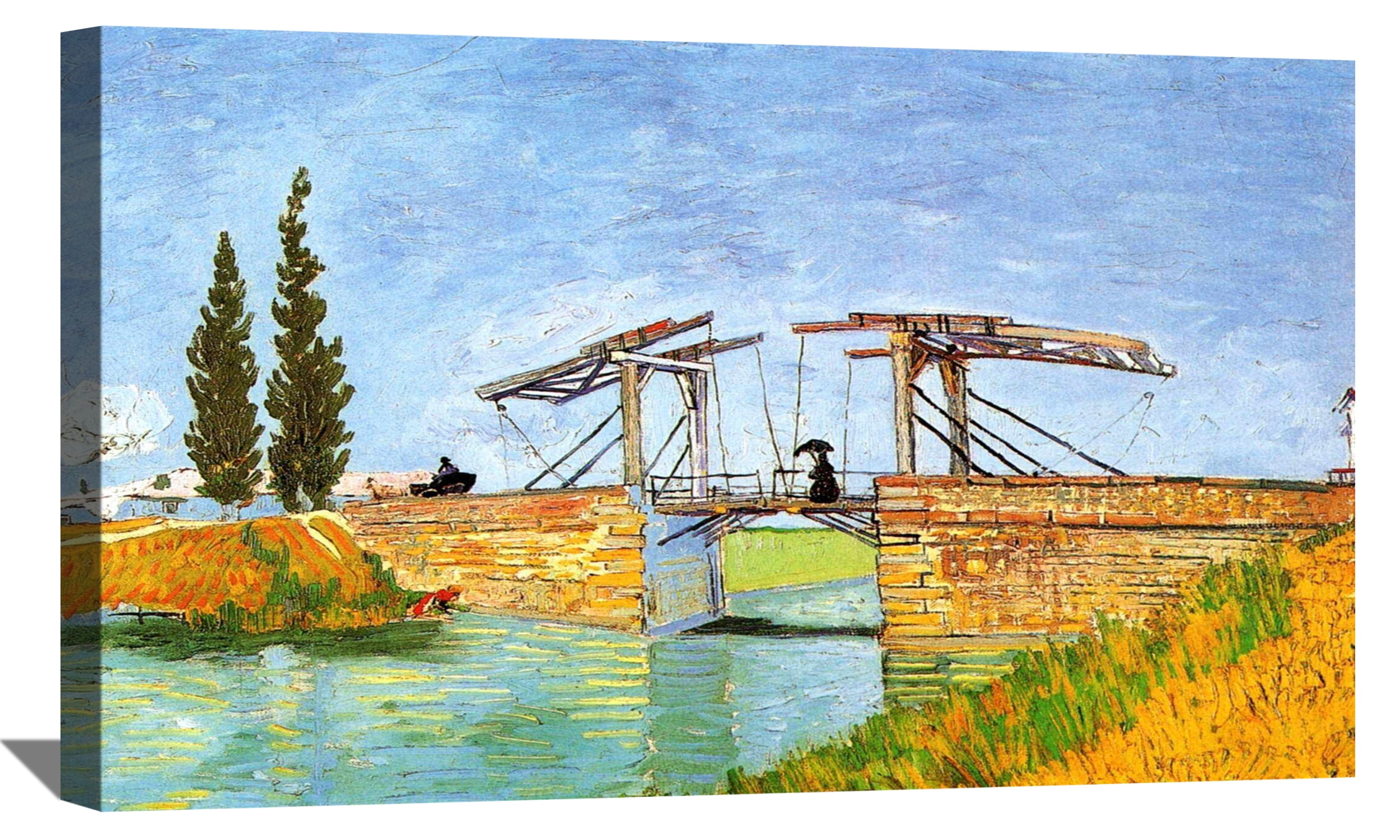 Vincent Van Gogh Painting Van Gogh The Langlois Bridge at Arles 2 ...