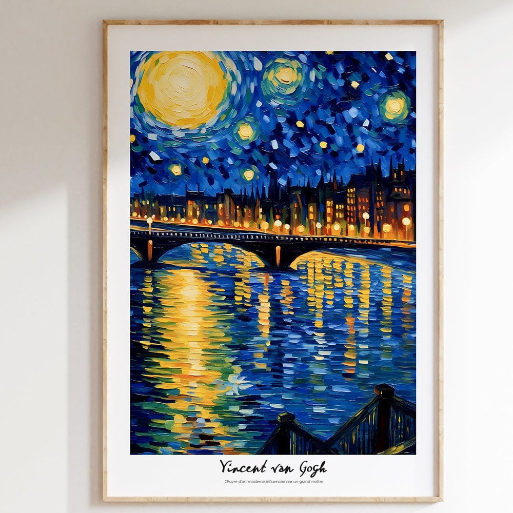 Vincent Van Gogh Poster, Modern Exhibition Wall Art, Van Gogh Print As ...