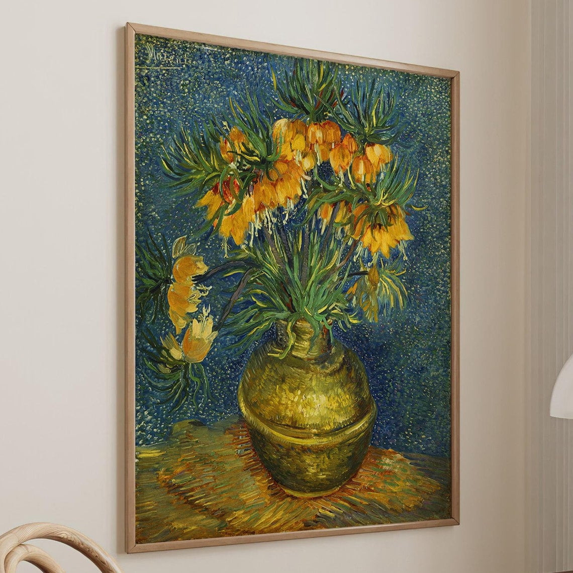 Vincent Van Gogh Print Imperial Fritillaries Poster, Vintage Nature ...