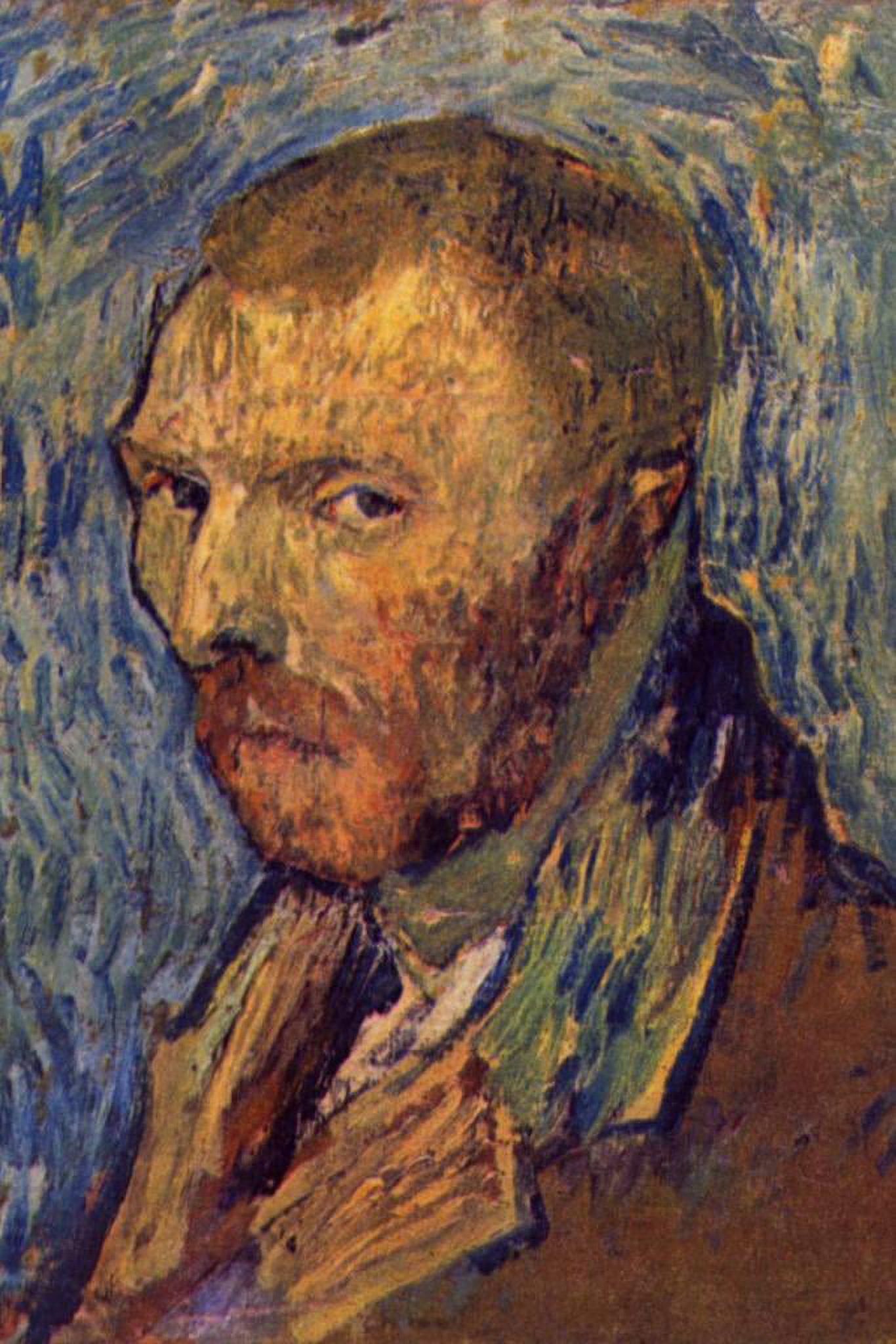 Vincent Van Gogh Self Portrait Loreille Mutil Van Gogh Wall Art ...
