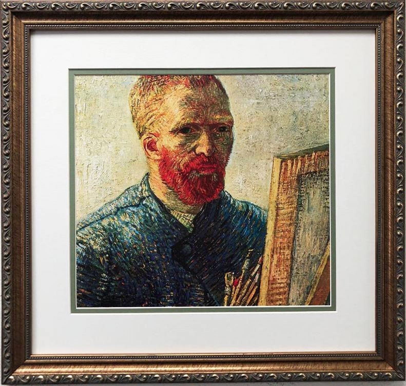 Vincent Van Gogh "Self Portrait as an Artist" CUSTOM FRAMED ART Generic ...