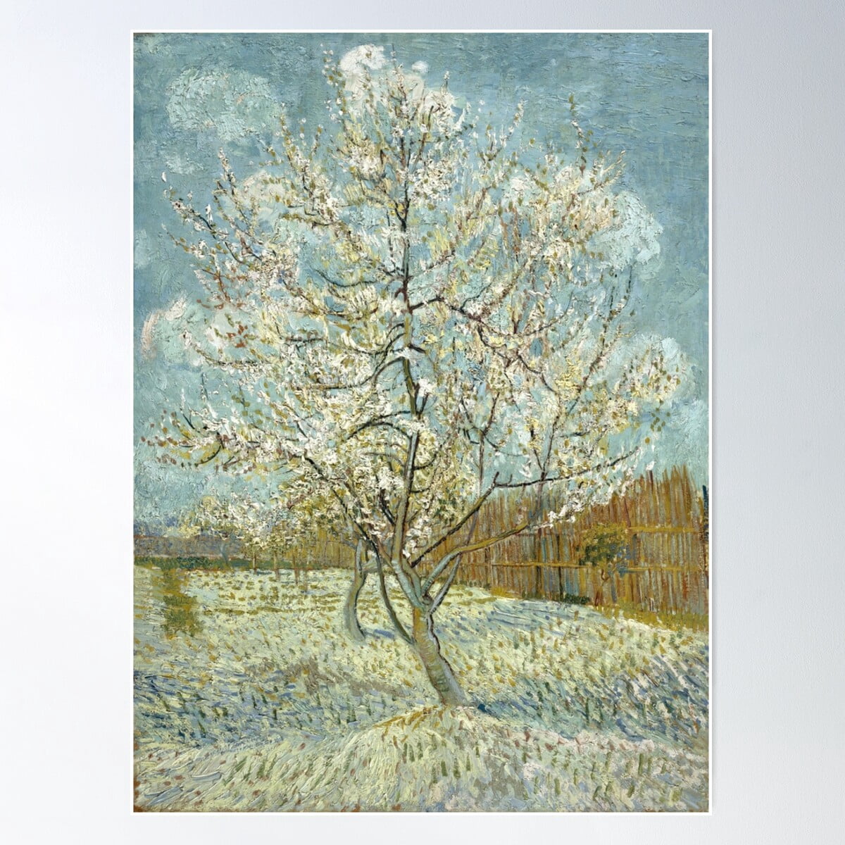 Vincent Van Gogh, The Pink Peach Tree, 1888 Poster Wall Art, Modern ...