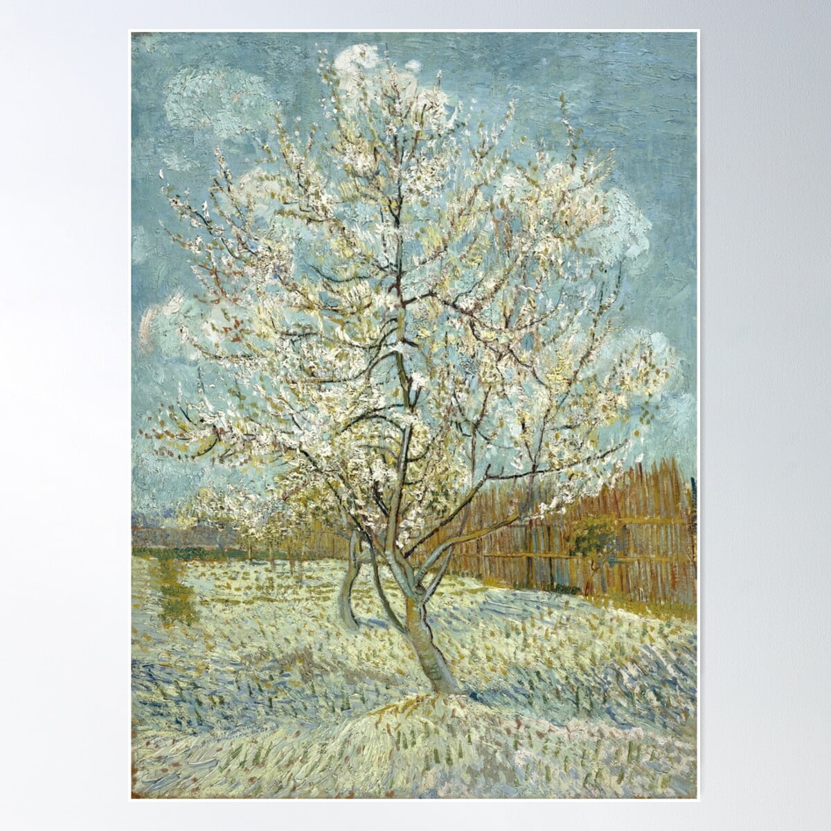 Vincent Van Gogh, The Pink Peach Tree, 1888 Poster Wall Art, Modern ...