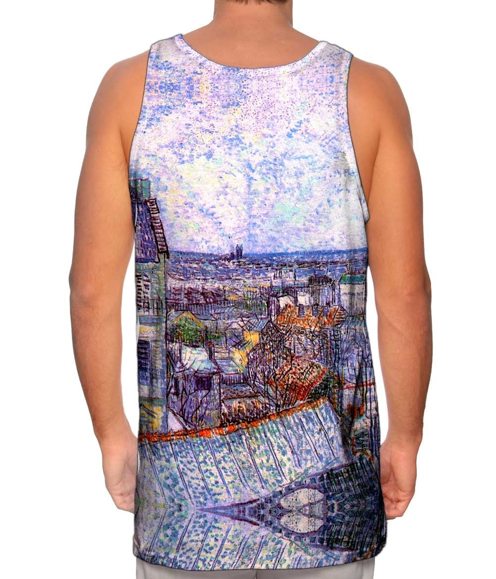 Vincent Van Gogh View From Vincents Room In The Rue Lepic Tank Top ...
