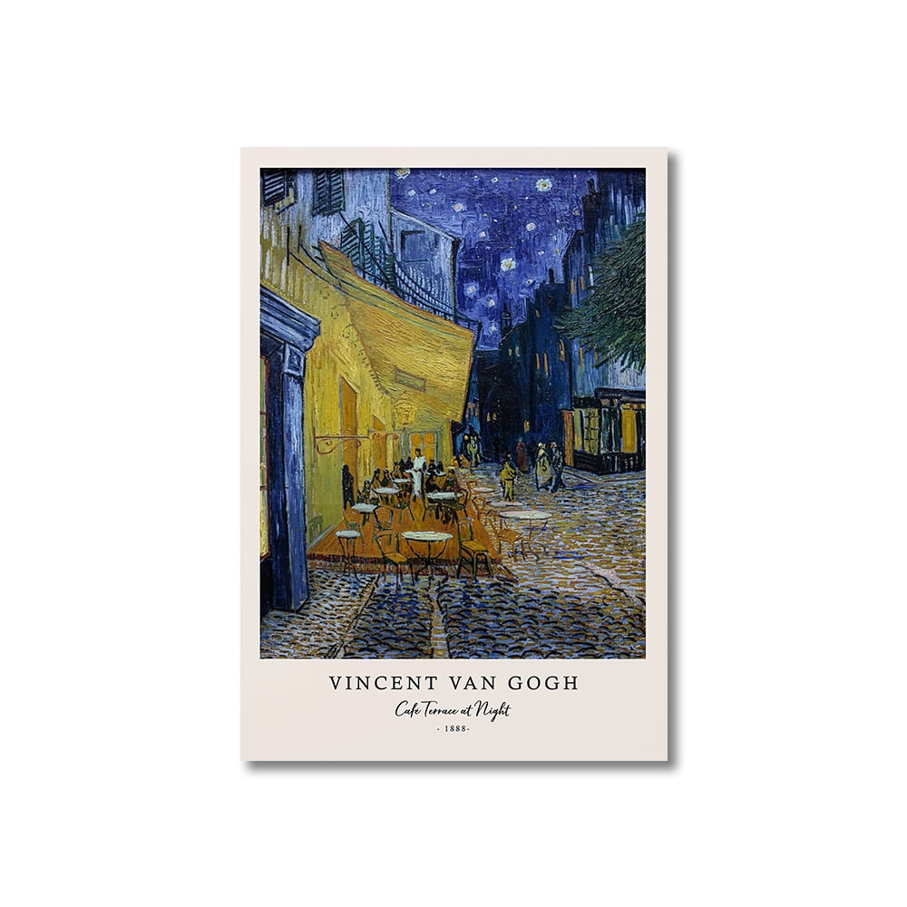 Vincent Van Gogh Writings Prints and Posters Great Work The Starry ...