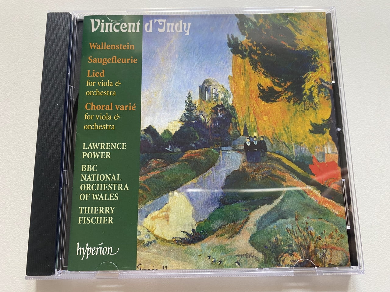 Vincent d'Indy - Wallenstein; Saugefleurie; Lied (for viola & orchestra ...