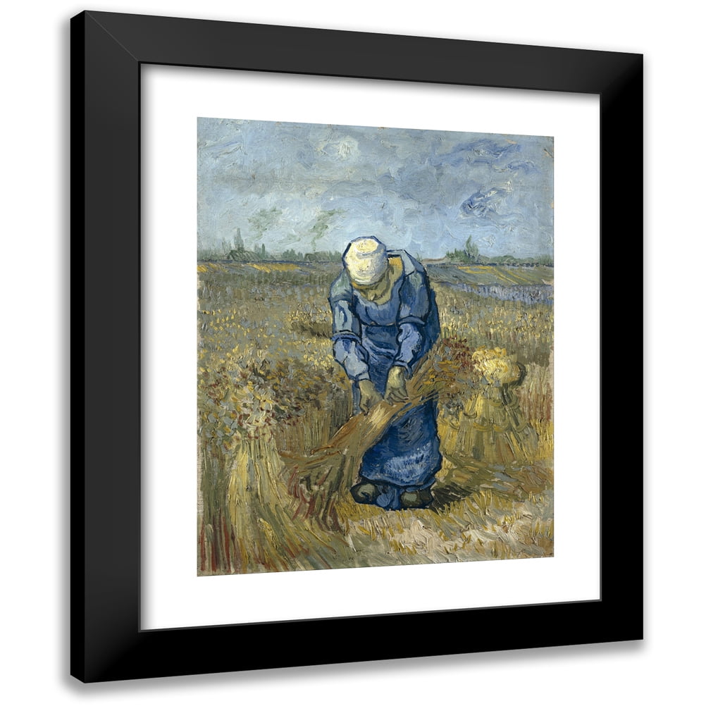 Vincent van Gogh 12x14 Black Modern Framed Museum Art Print Titled ...