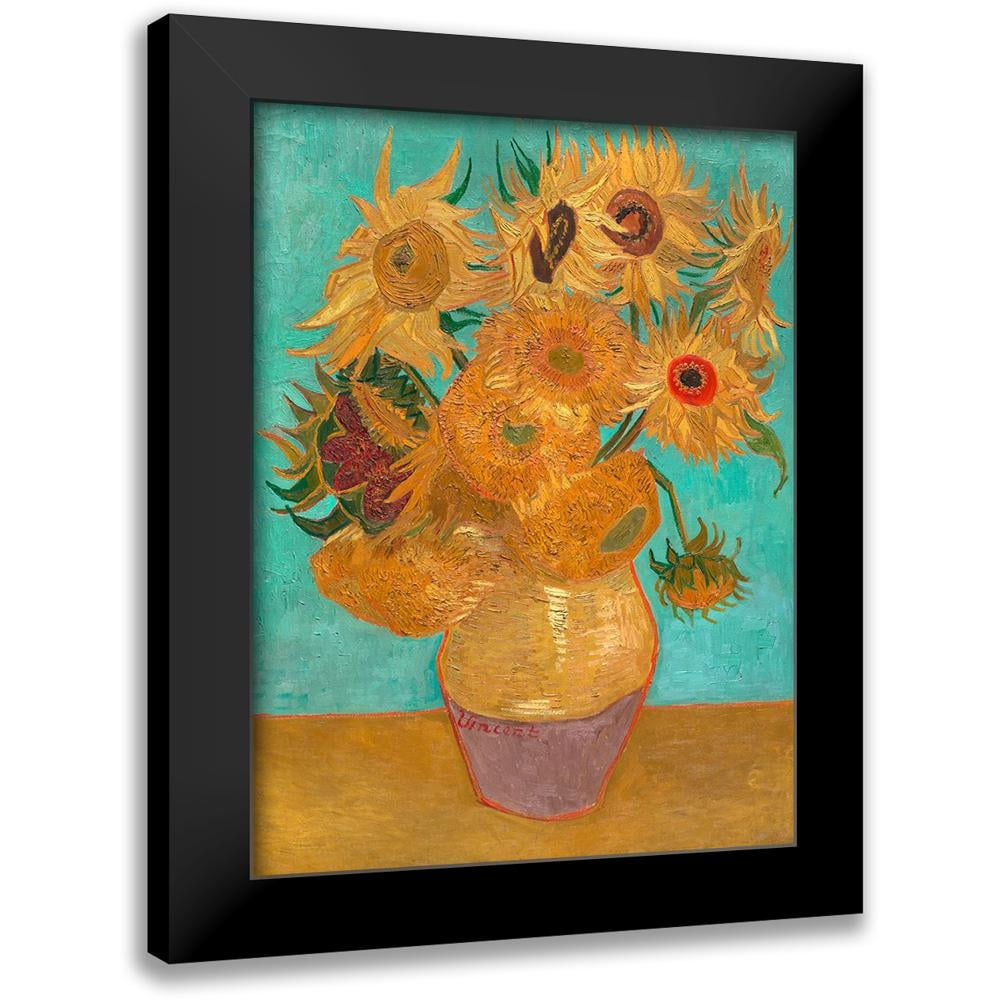 Vincent Van Gogh 15x18 Black Modern Framed Museum Art Print Titled
