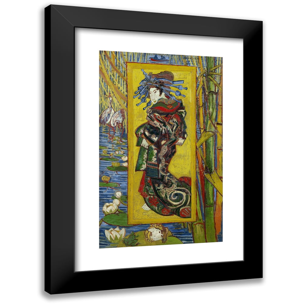 Vincent van Gogh 16x24 Black Modern Framed Museum Art Print Titled ...