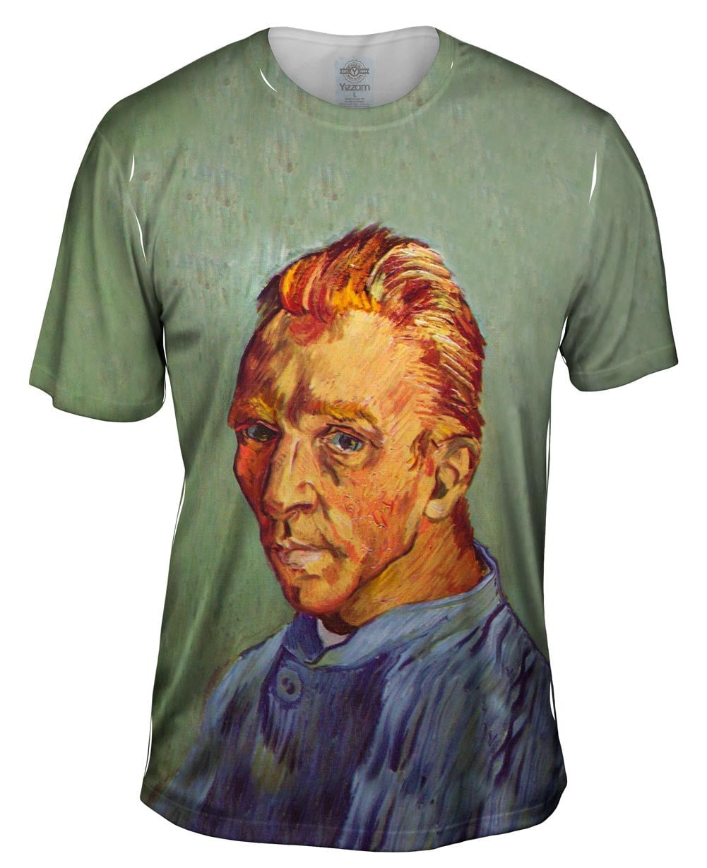 Vincent van Gogh - Self Portrait Without Beard 1889 Mens T-Shirt All ...