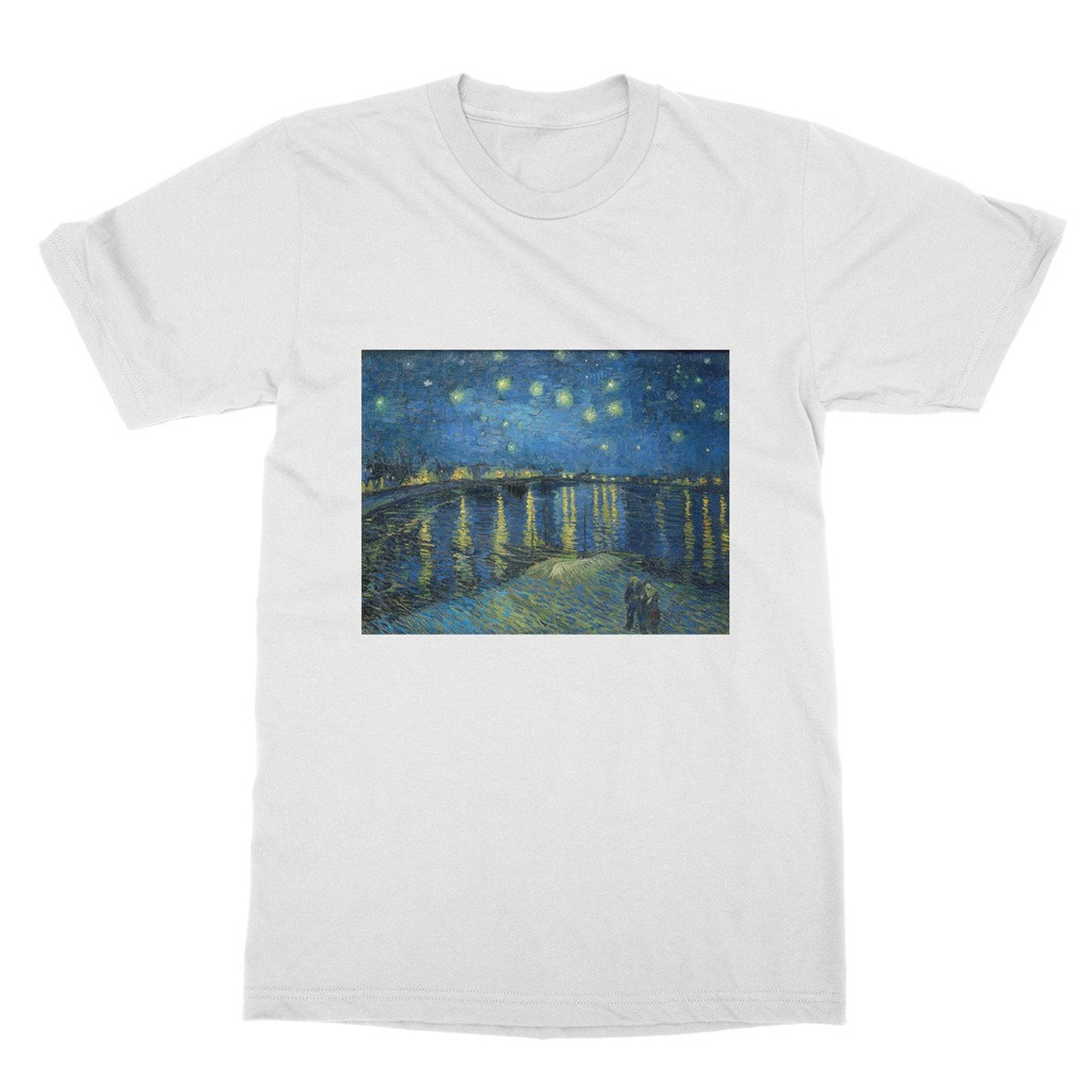 Vincent van Gogh - Starry Night - Classic Unisex T-Shirt- famous artist ...