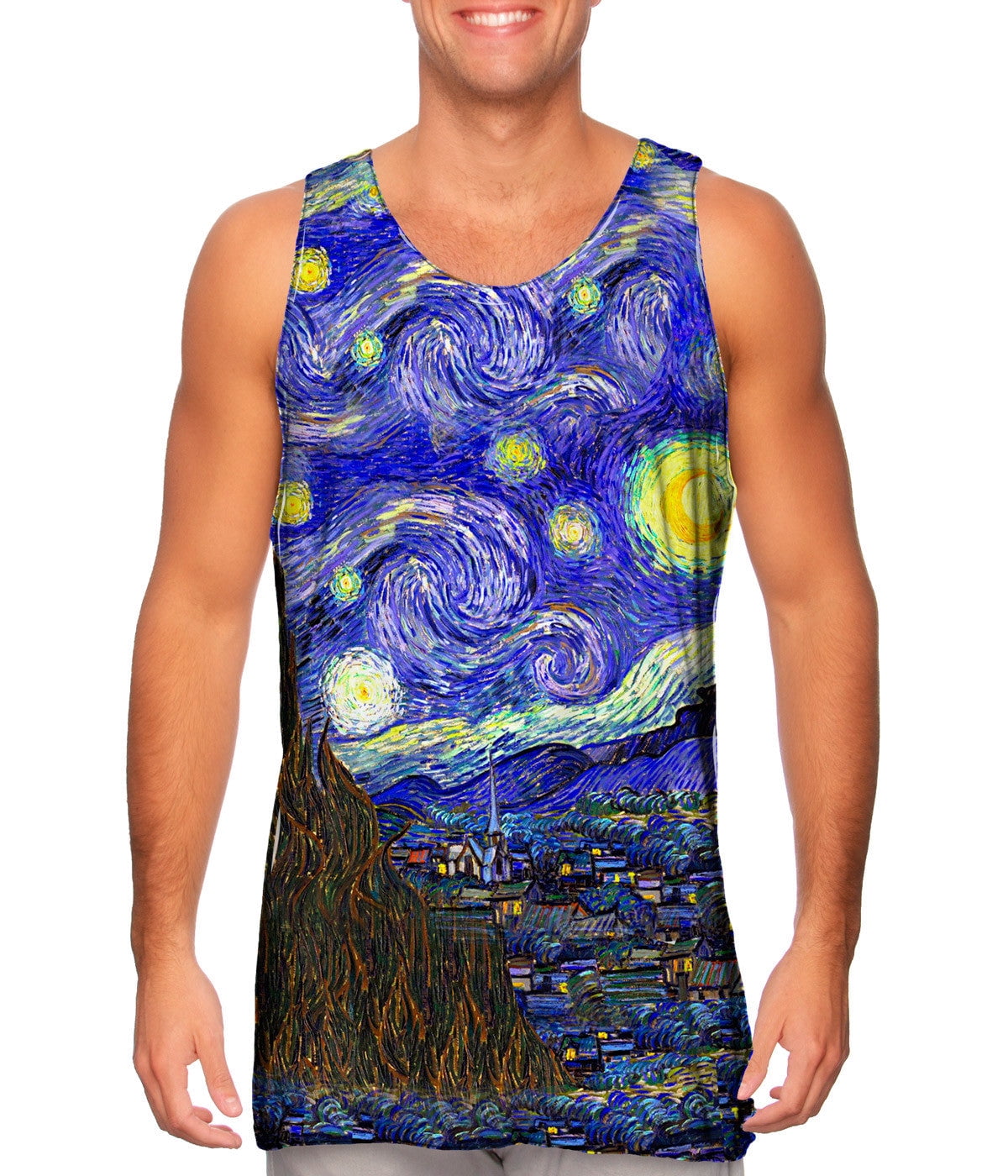Vincent van Gogh The Starry Night Tank Top - Walmart.com