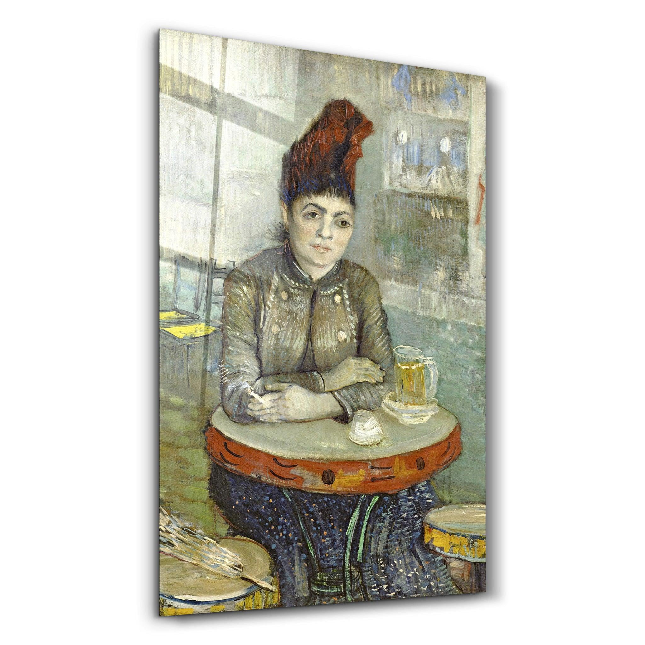 Vincent van Gogh's Agostina Segatori Sitting in the Café du Tambourin ...