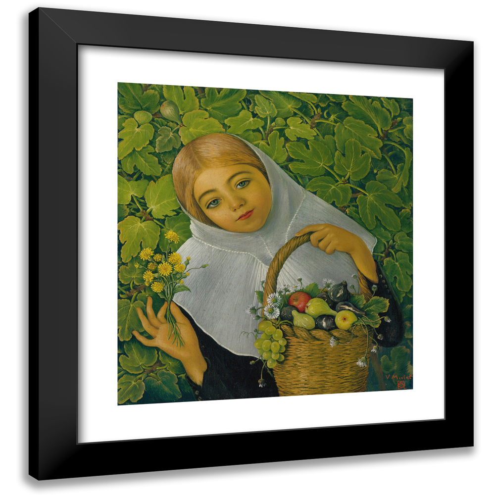 Vincente Mulet y Claver 15x16 Black Modern Framed Museum Art Print ...