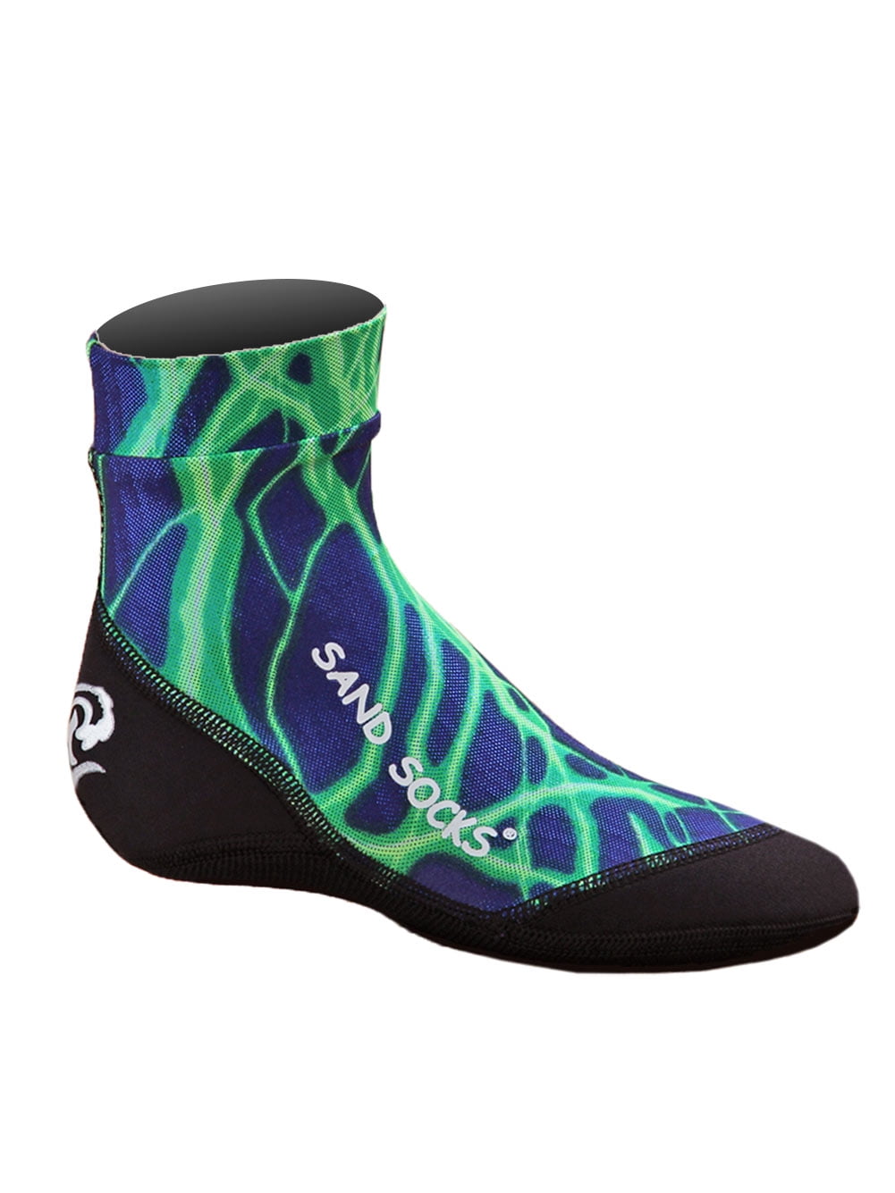 Vincere Sand Socks Soft-Soled Beach Socks (Toddler/Child) Small Green ...