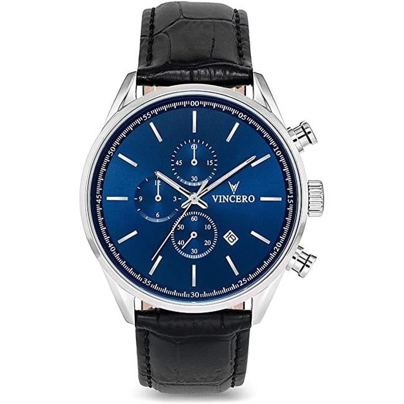 Vincero Luxury Mens Chrono S Wrist Watch, Blue & Black - Walmart.com